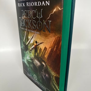 Percy Jackson and the Olympians Series by Rick Riordan With Painted ...