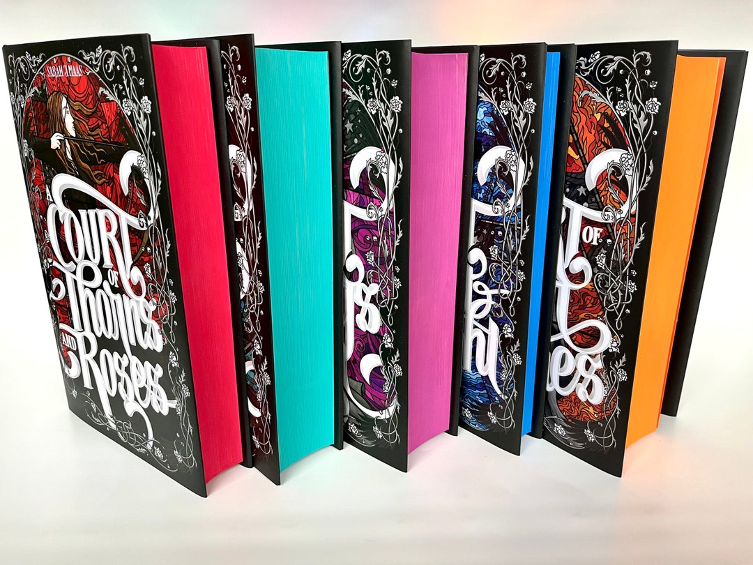 ACOTAR Box Set Painted Edge NERDY INK Series - Etsy