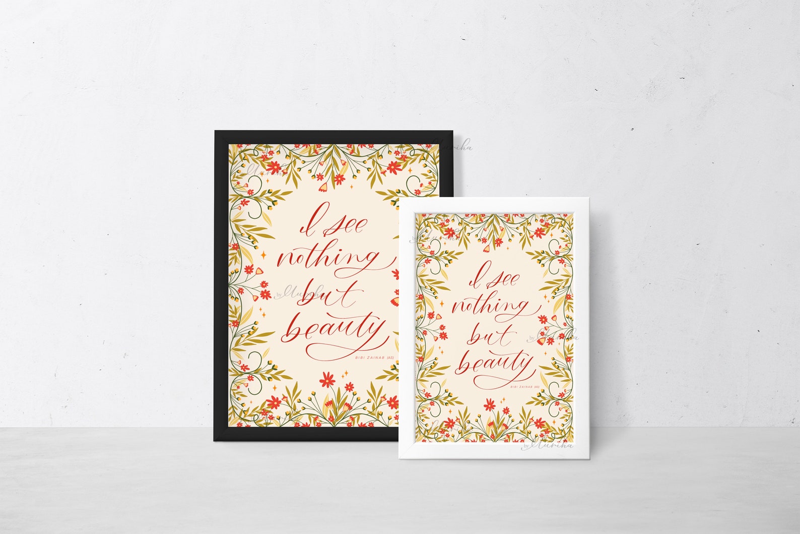 Physical Print i See Nothing but Beauty Bibi - Etsy