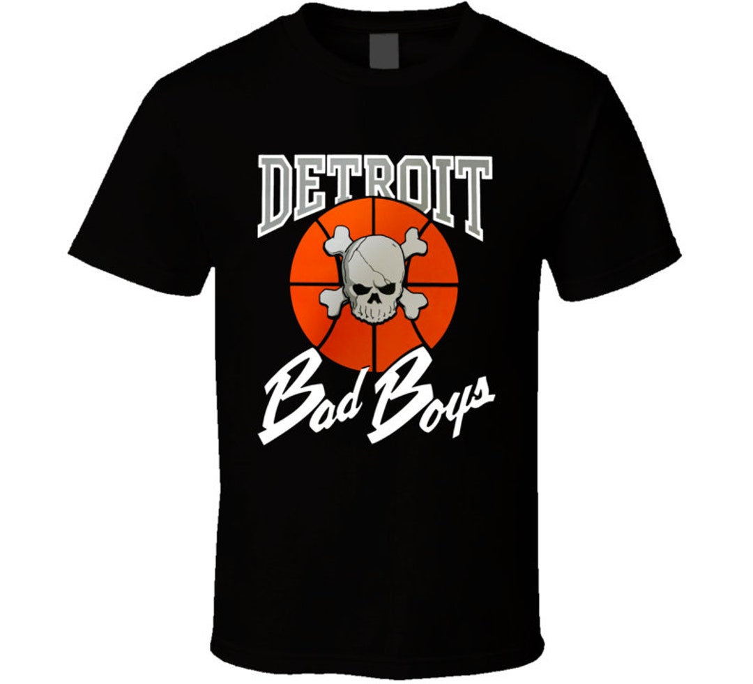 Detroit Bad Boys Retro Basketball T Shirt - Etsy