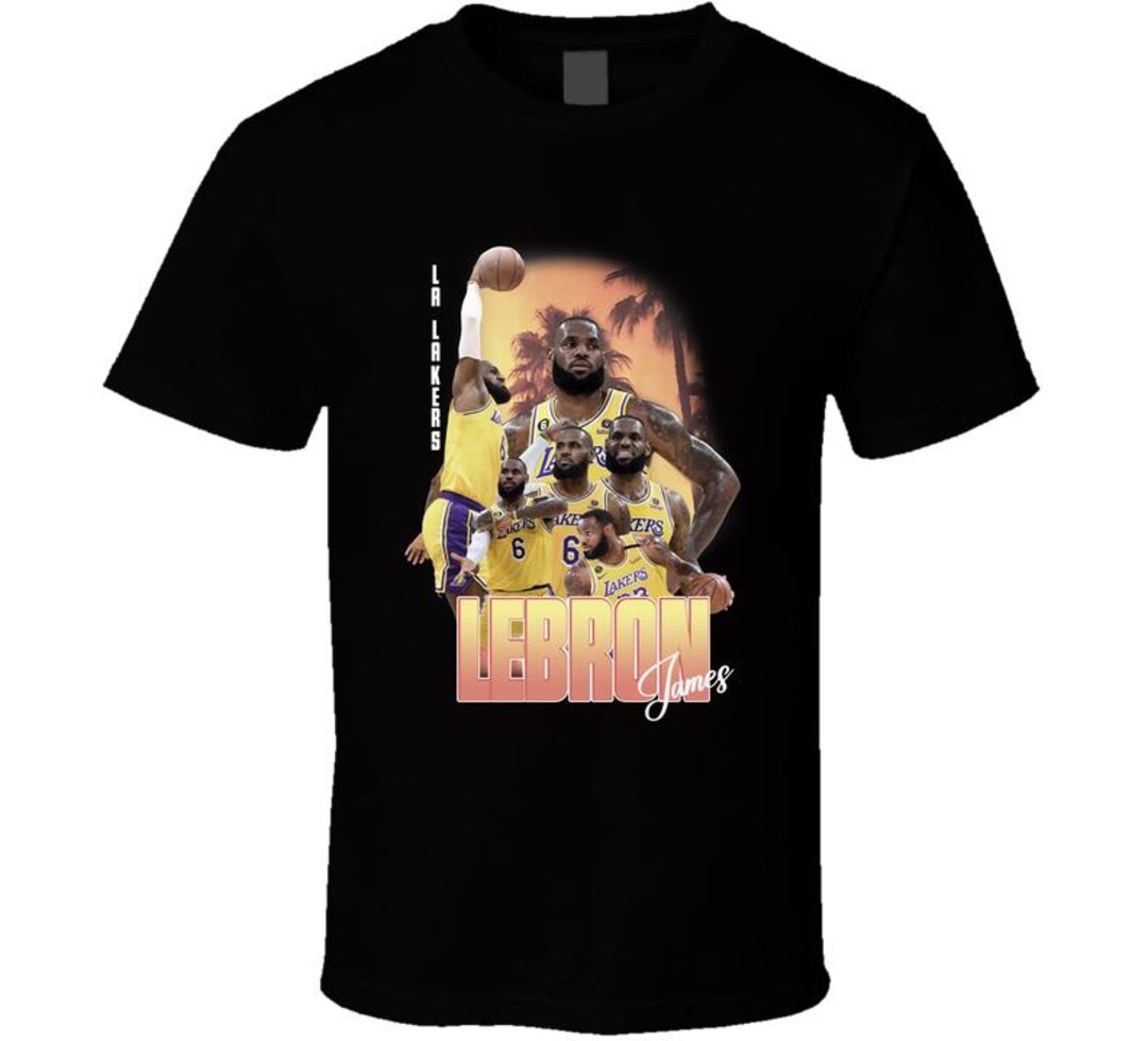 Lebron James Vintage Cool Tee, Lebron James King La Merch T Shirt - Etsy