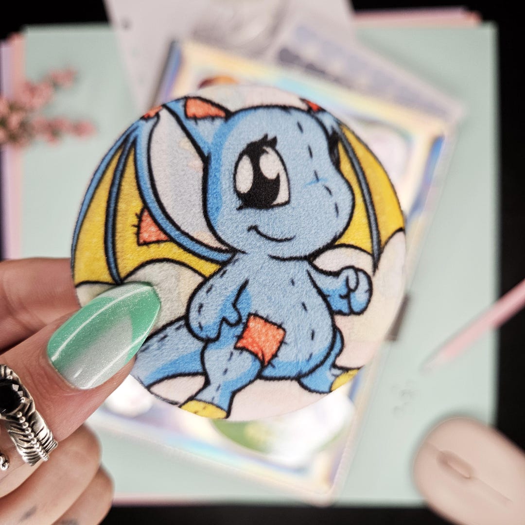 Neopets Plush Badge Pin Shoyru Button - Etsy