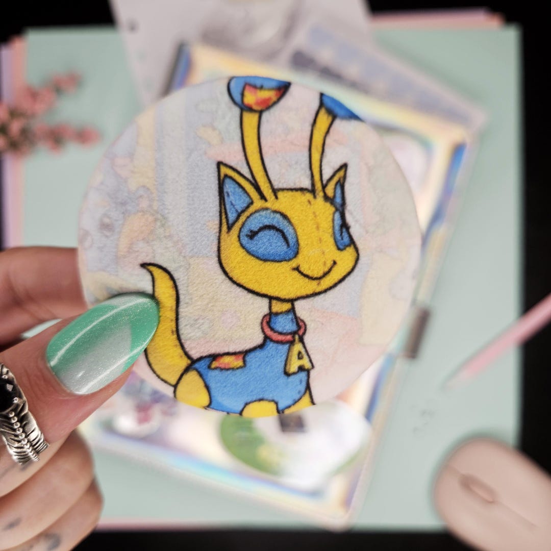 Neopets Plush Badge Pin Aisha Button - Etsy