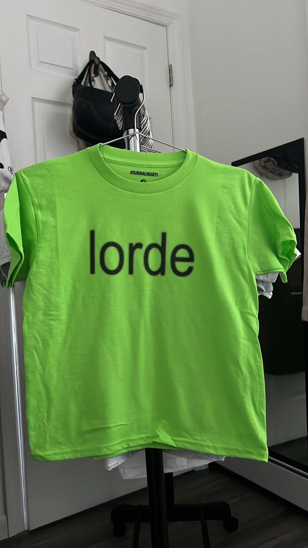 Lorde X Brat Boxy Baby Tee - Etsy