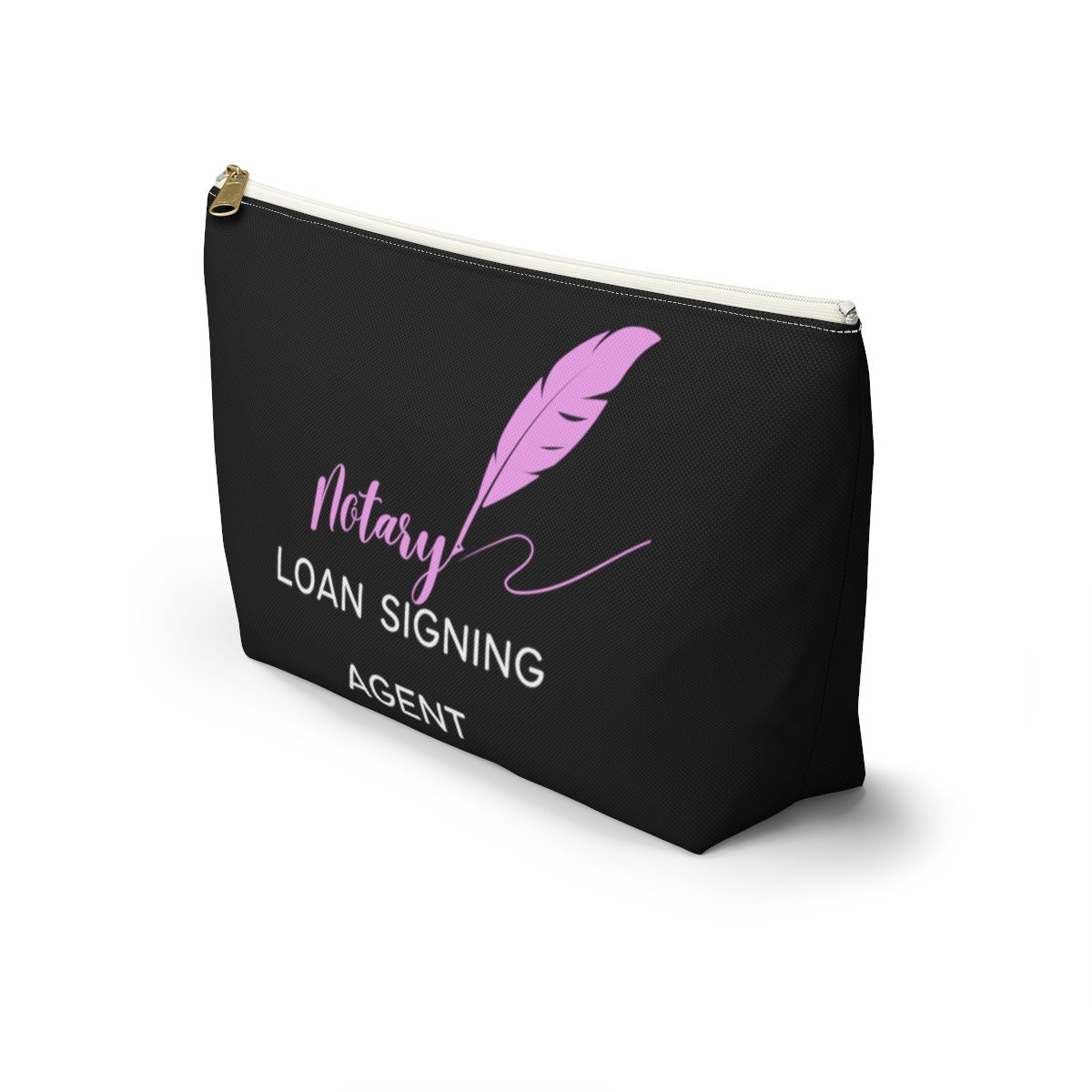 Notary Pouch W T-bottom- Gift- Supplies - Etsy