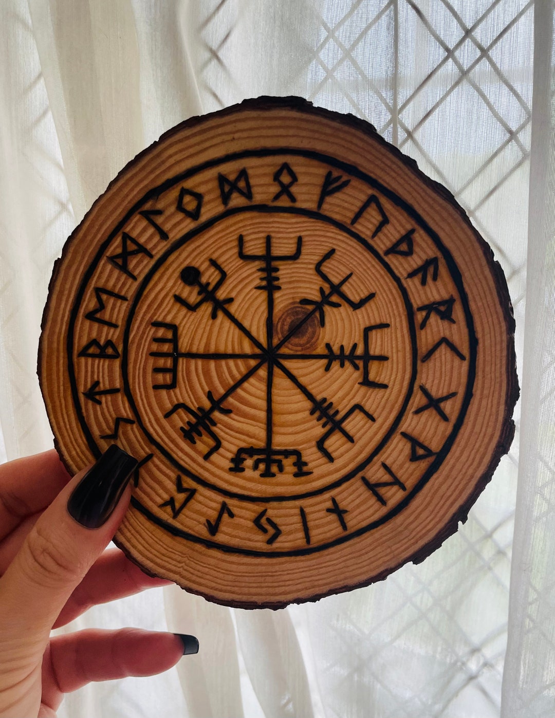 Viking Compass / Vegvisir - Etsy