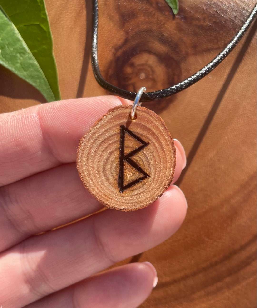 Berkano Rune Amulet/ Rebirth/ New Beginnings/ Berkana - Etsy