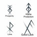 Rune Chain / Prosperity Good Luck Love Protection - Etsy