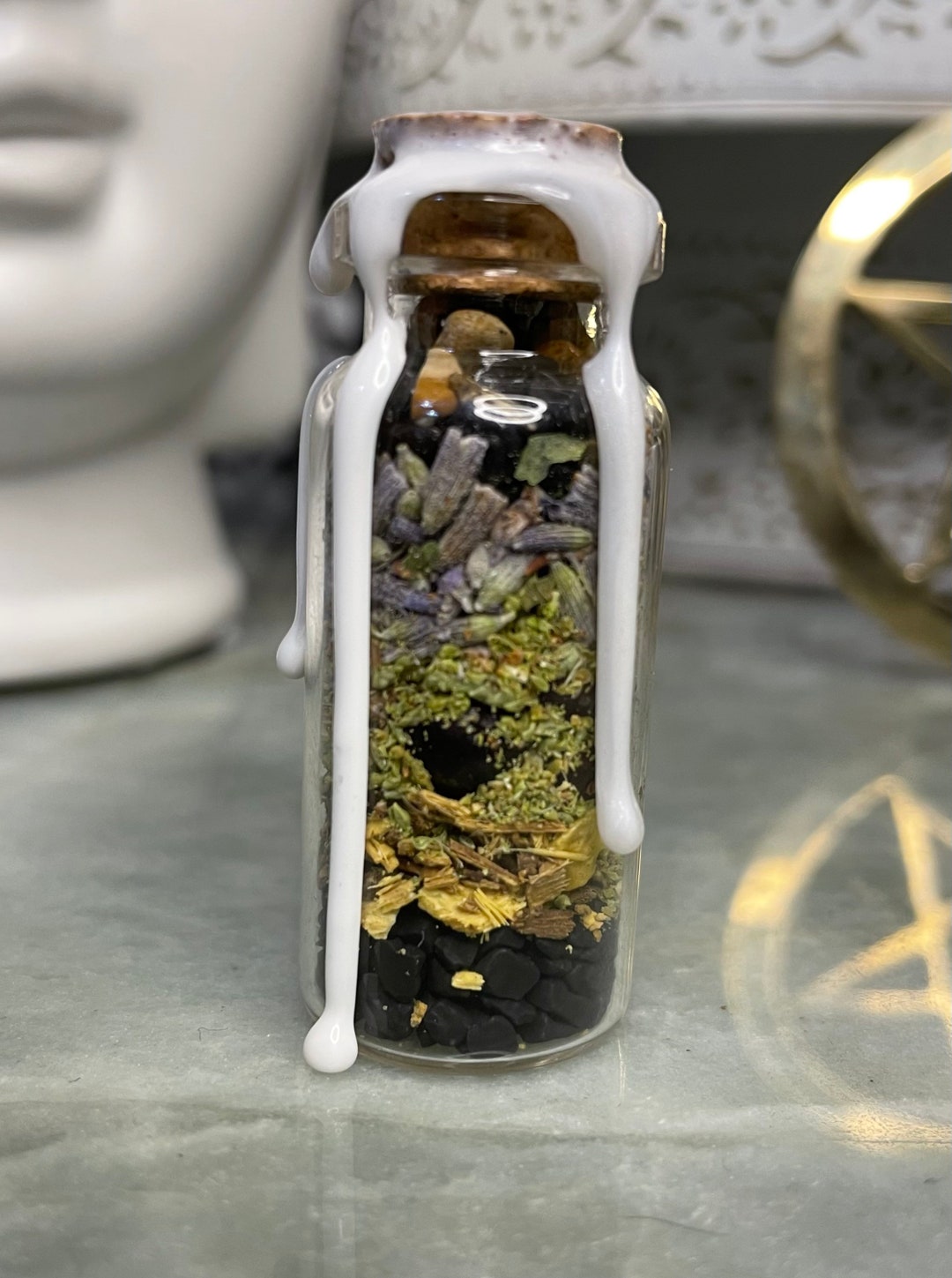 Energy Grounding Spell Jar - Etsy
