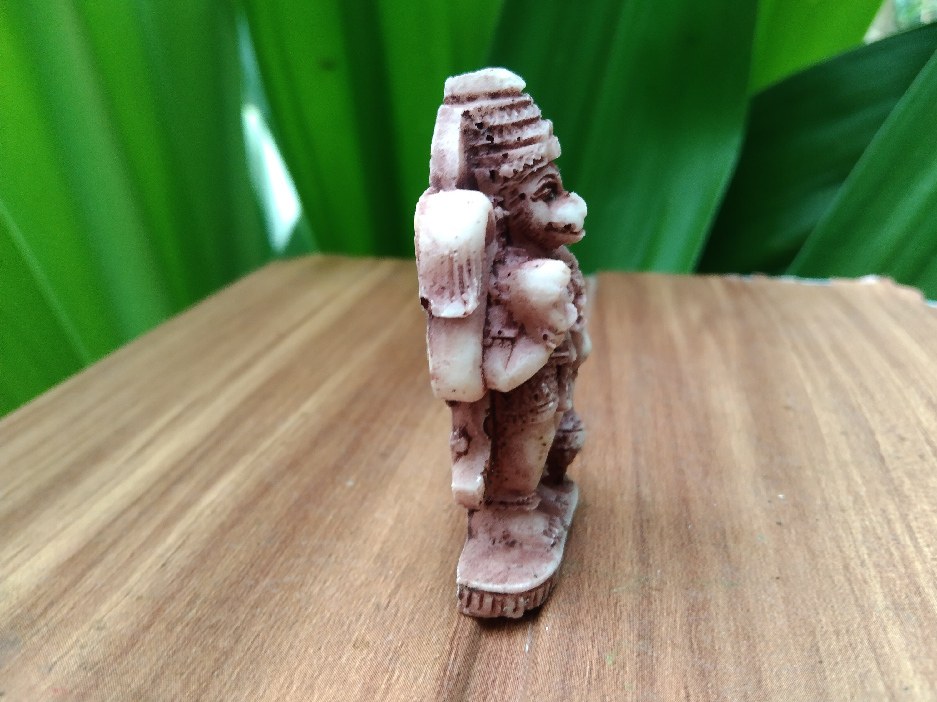 Cute Lord Great Hanuma Brown Colour Stone Statue Monkey King Hanuman ...