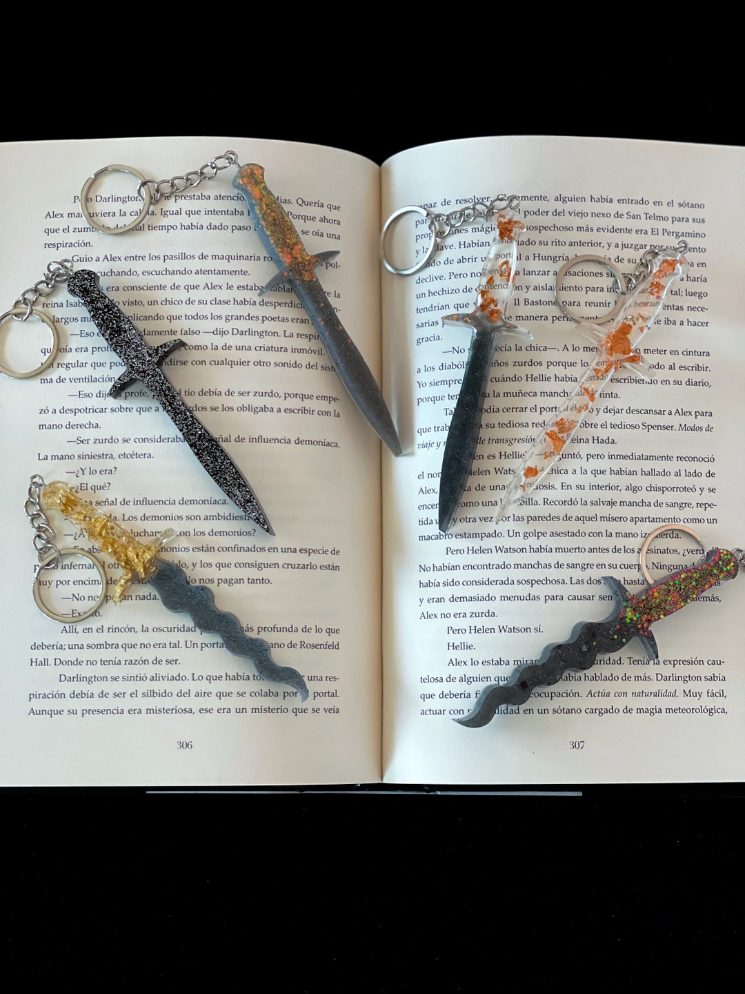 Customizable Dagger Keychain - Etsy