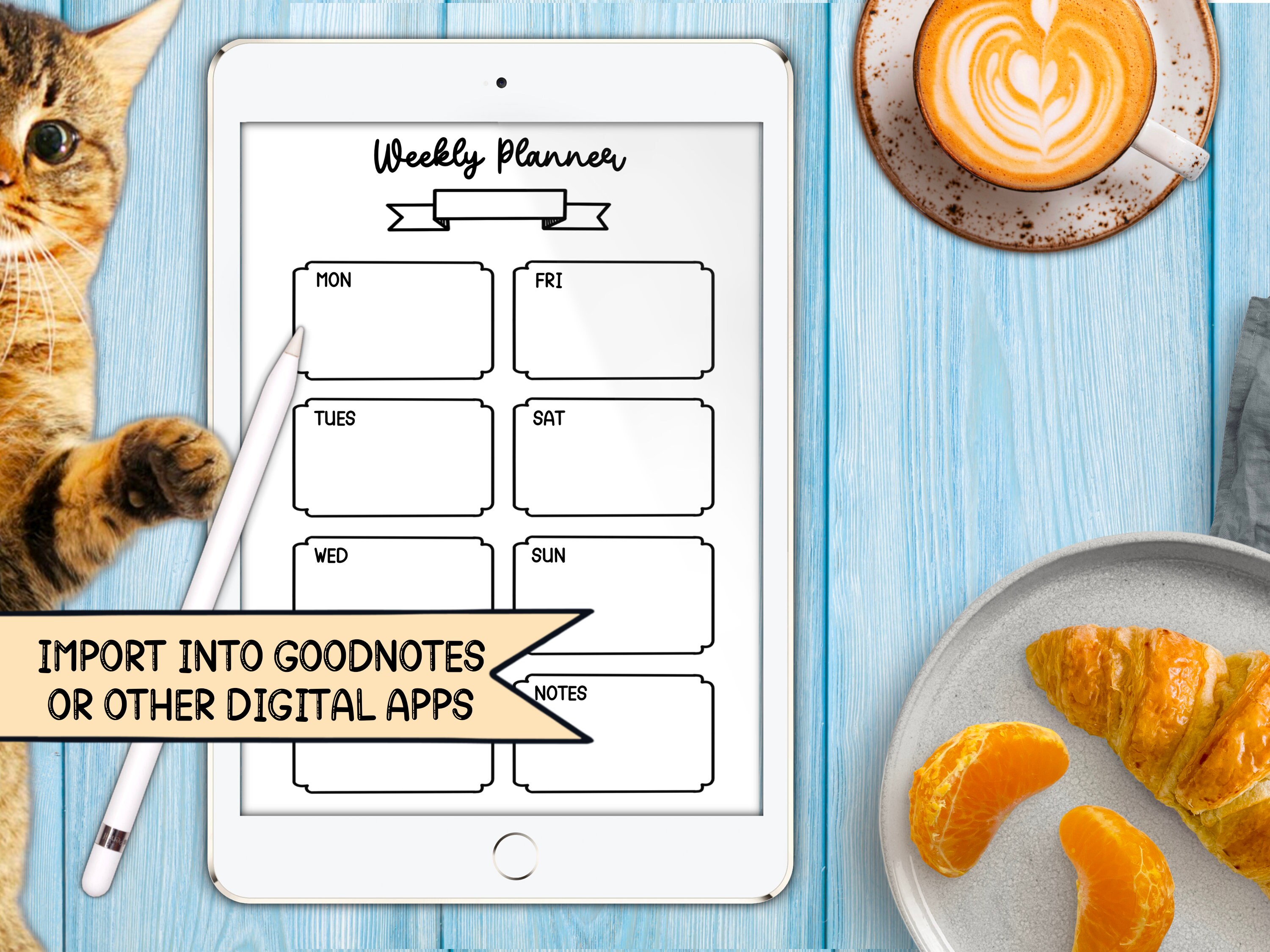 Minimalist 3-page Bullet Journal Set—annual, Monthly, and Weekly—letter ...