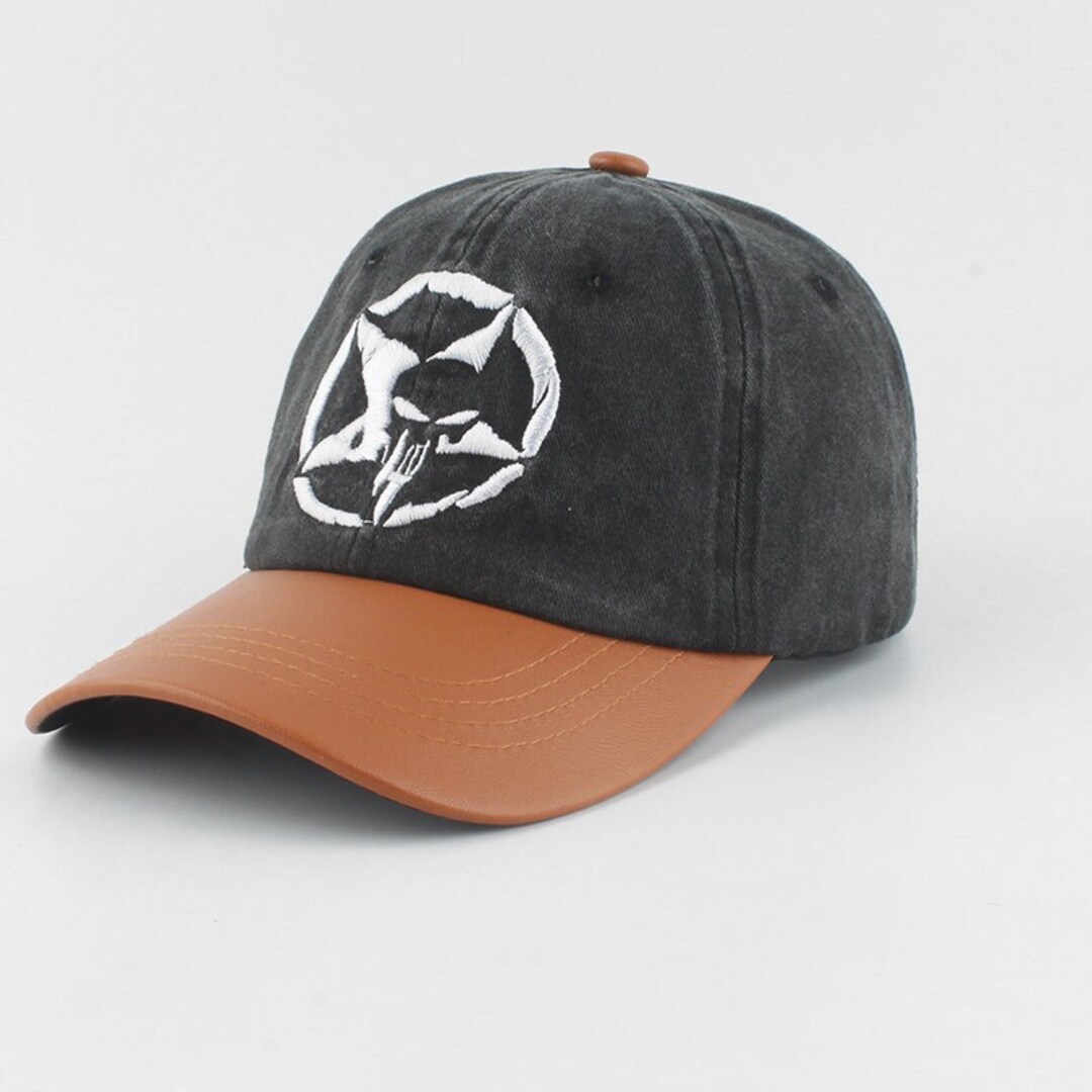 Vintage Baseball Cap Star Embroidery Washed Denim Retro-style - Etsy