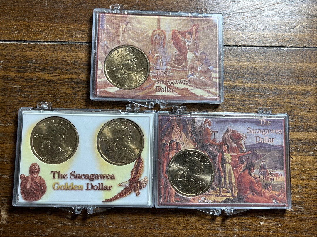 Sacagawea Year 2000 Coin Gift Sets three Varieties - Etsy