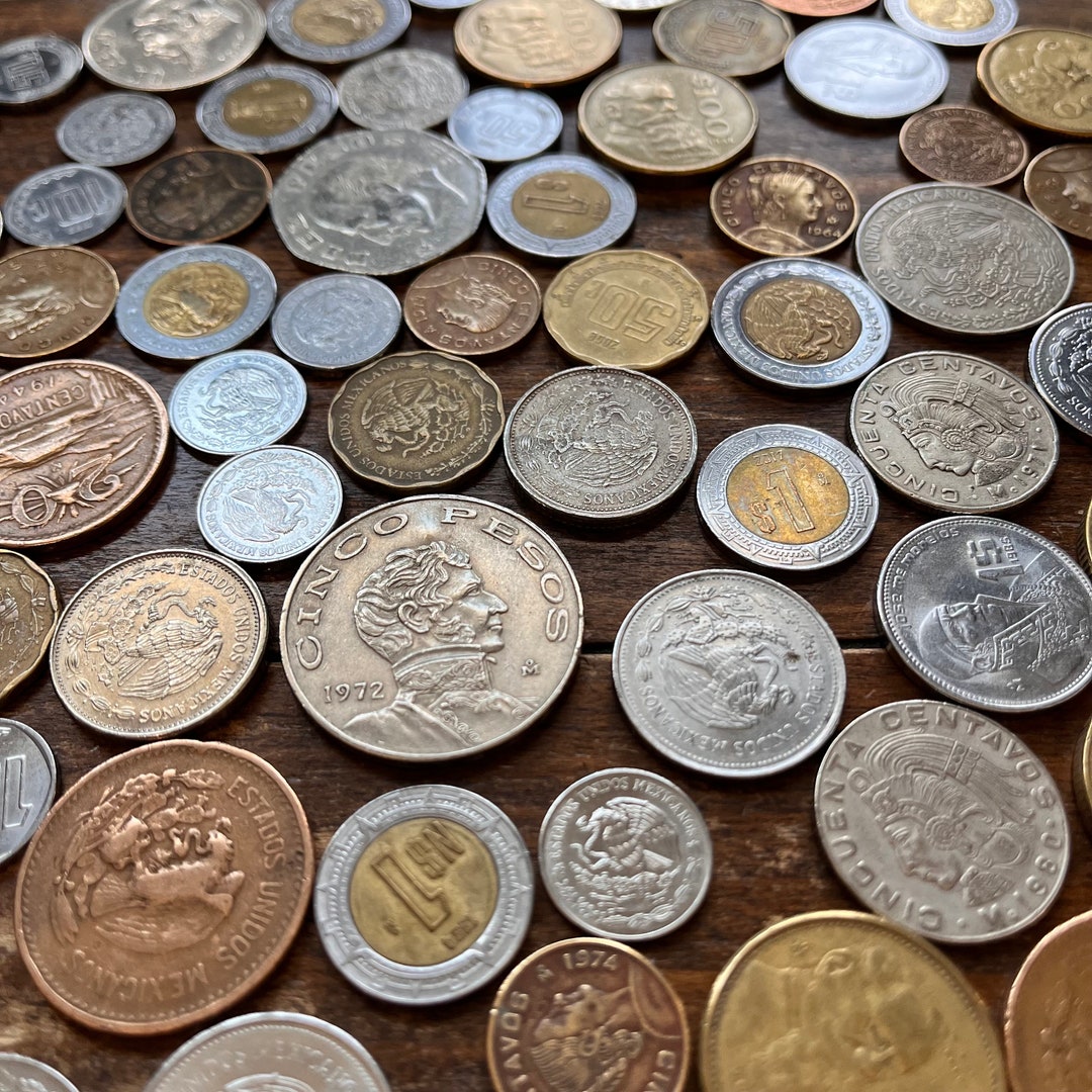 Surplus Mexican Peso Coins by the Pound (limited Availability)! - Etsy