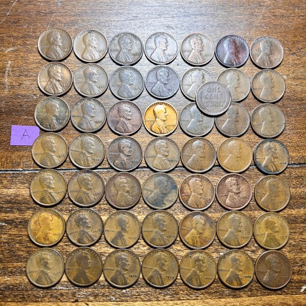 Wheat Penny Roll - Etsy