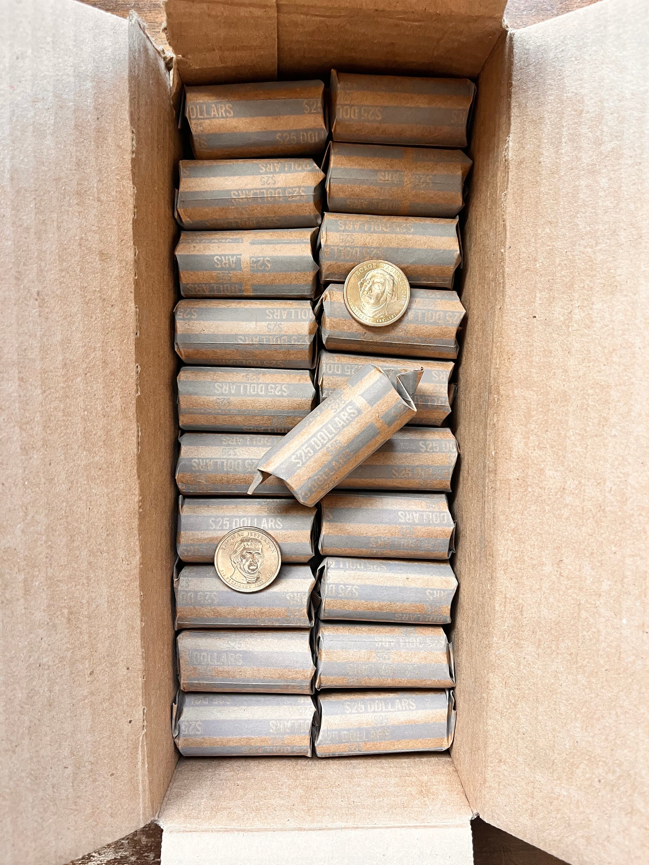 DISCOUNTED SURPLUS Special (read Details)*: Full Rolls (25) of Golden ...
