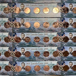 Lincoln 2009 Bicentennial Penny Collection With Brilliant, Uncirculated ...