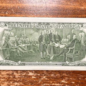 69 Special! ULTRA RARE Serial Numbered Two Dollar Bill (666 999 ...