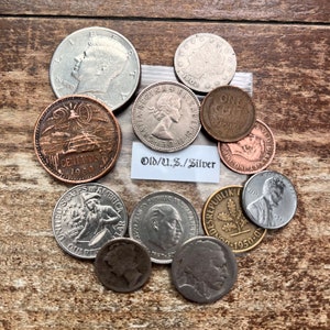 200 World Coin Starter Kit (w/ Choice of Colorful Pouch)—includes Older ...