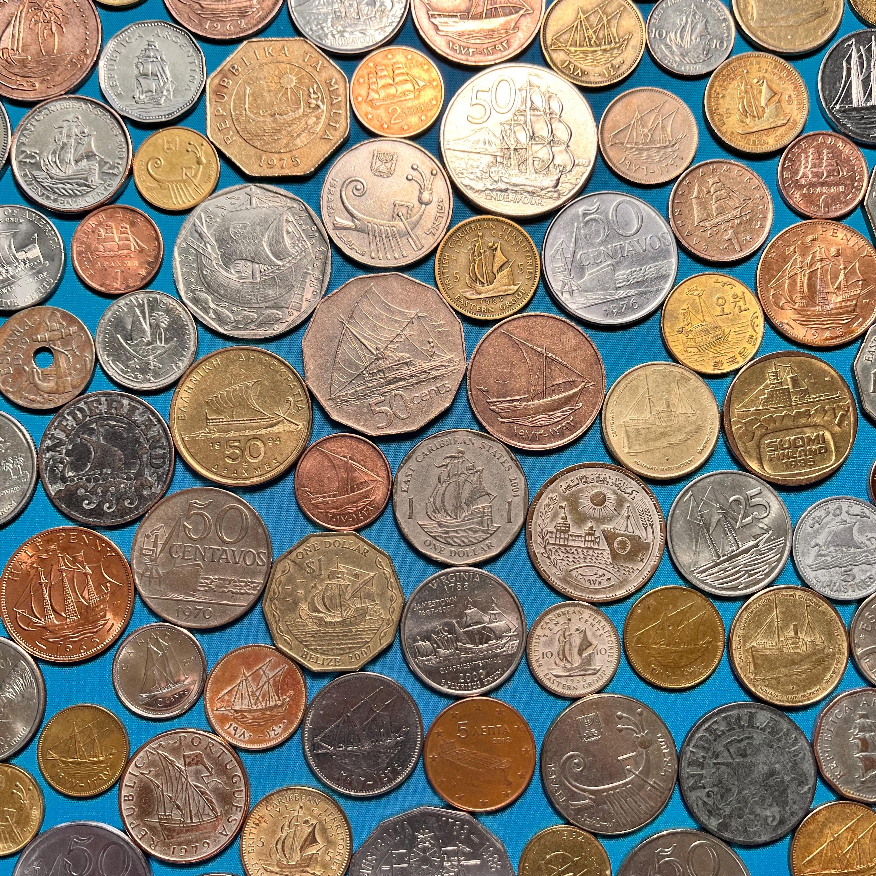 12 Unique Ship/boat/nautical-themed Coins With Optional Silver Upgrade ...