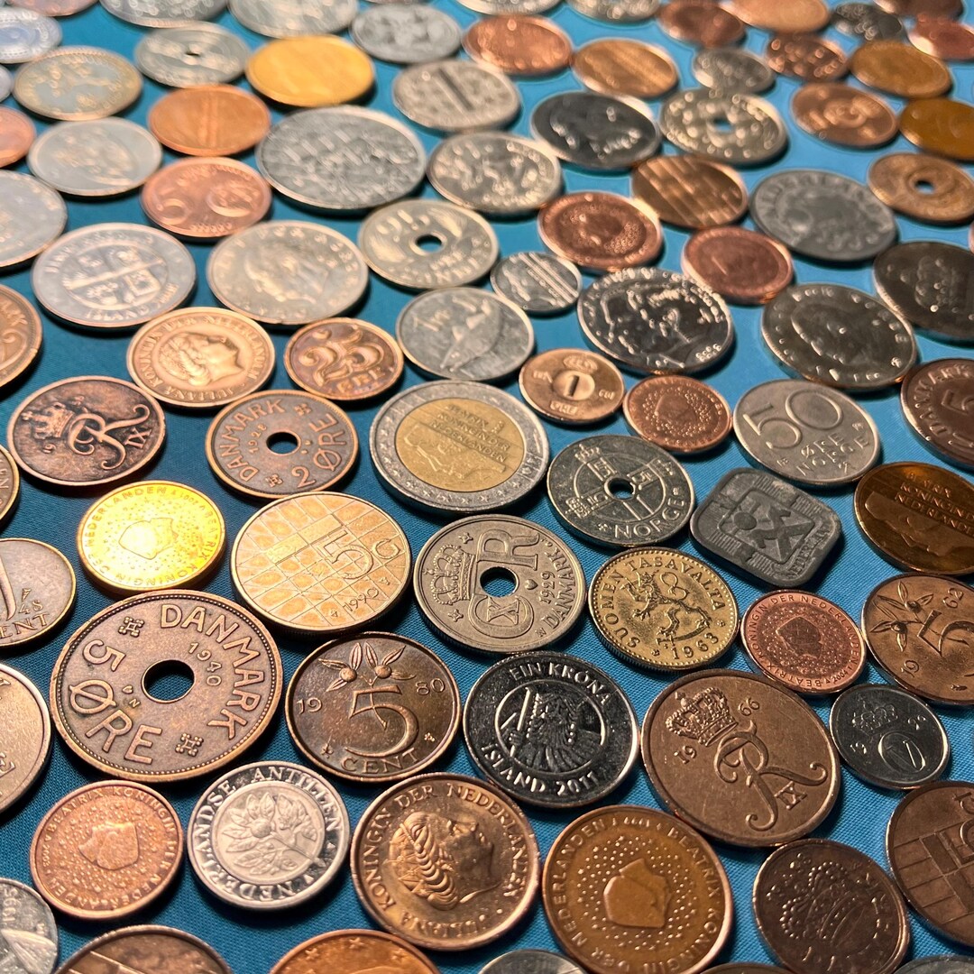SCANDINAVIAN Nations Sampler—12 (or 15) Unique Coin Sets—iceland ...