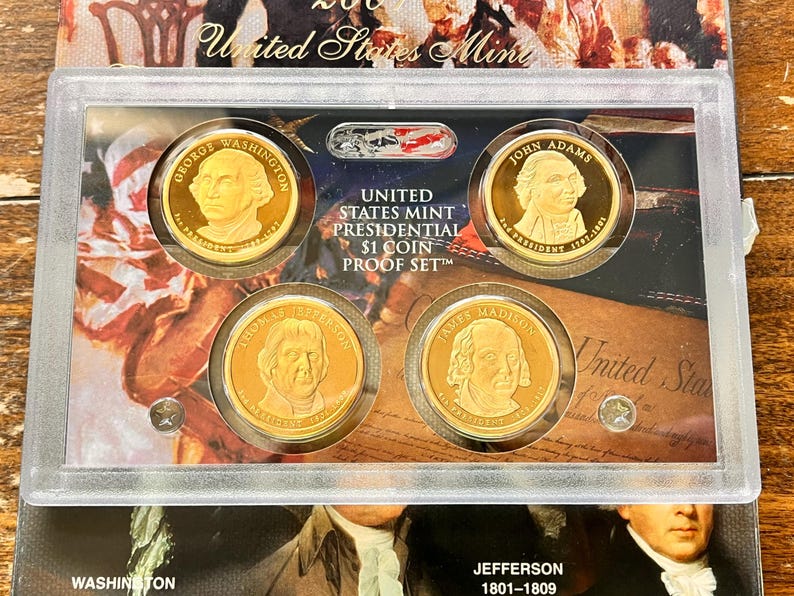 FIRST Year FOUNDING FATHERS Collection: 2007 Secondhand Box Set of U.S ...