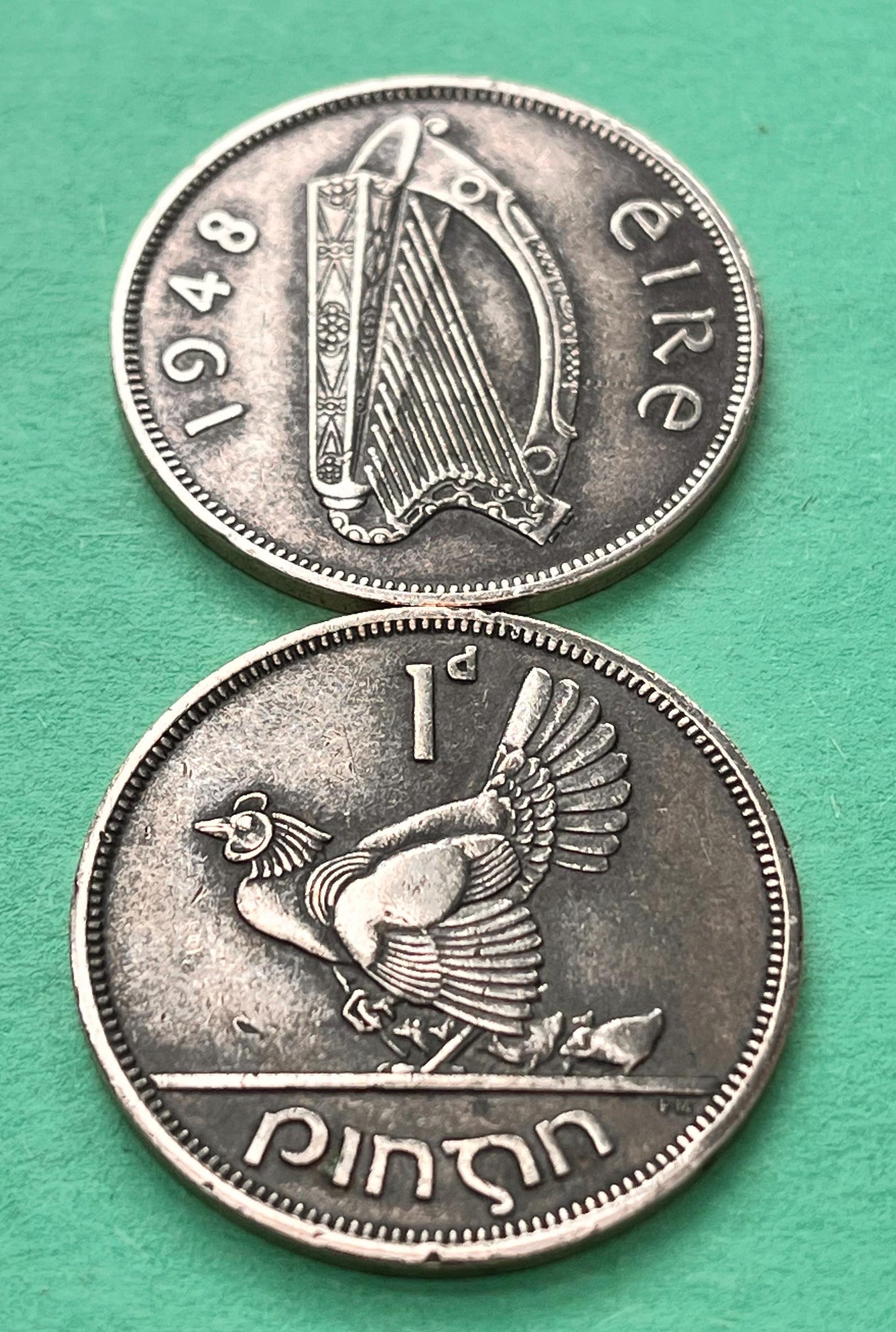 IRISH Hen and Chicks Large Bronze Penny—various Years/high Grade ...