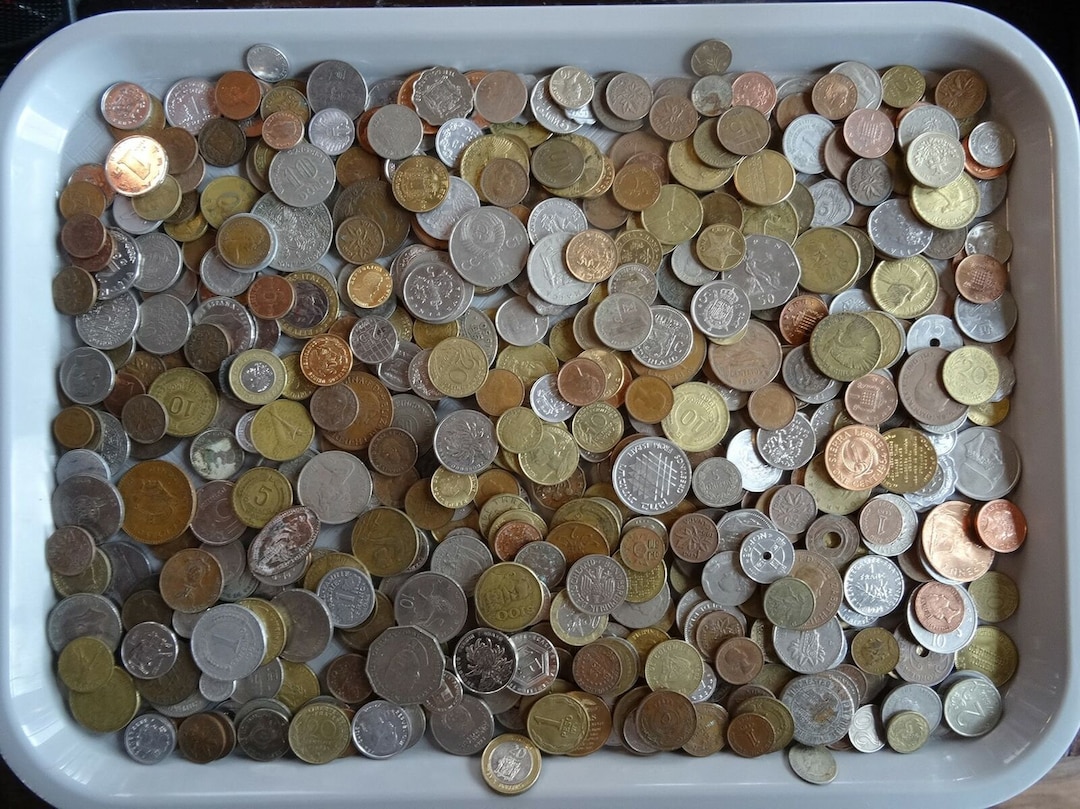 BULK Assorted World Coins (5-25 Lbs.) & BONUS Banknote (FREE Shipping ...