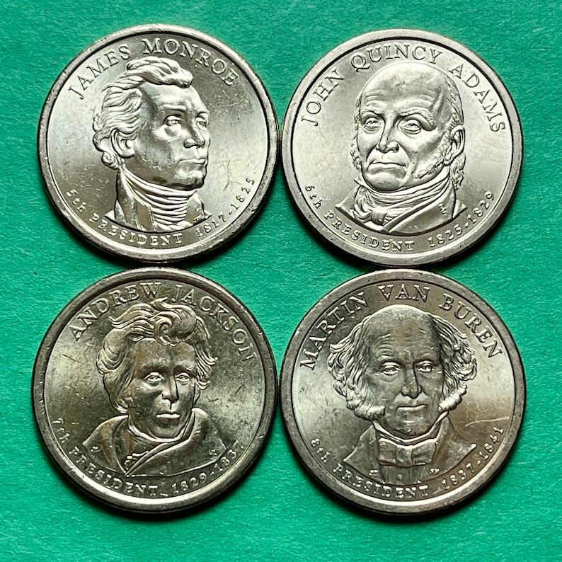 PICK Your President! Individual U.S. Presidential Golden Dollar Coins ...