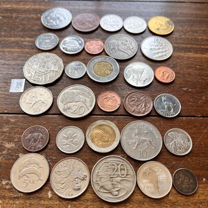 30 Unique Animal-themed Coins in a Pouchchoose Your Set A, B, C, or ...