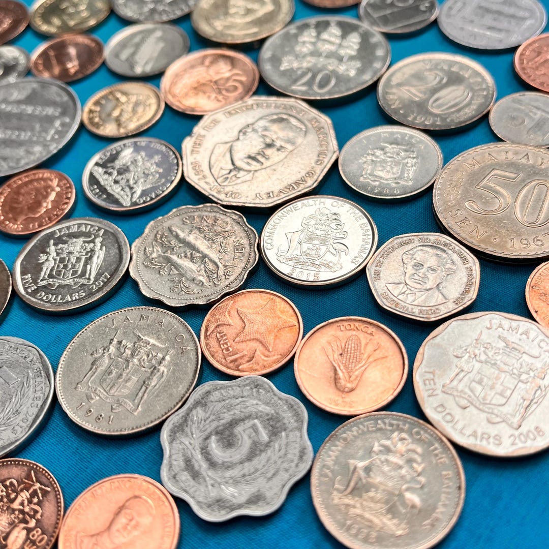TROPICAL ISLAND Nations 12 (or 15) Unique Coin Set (shipping Included ...
