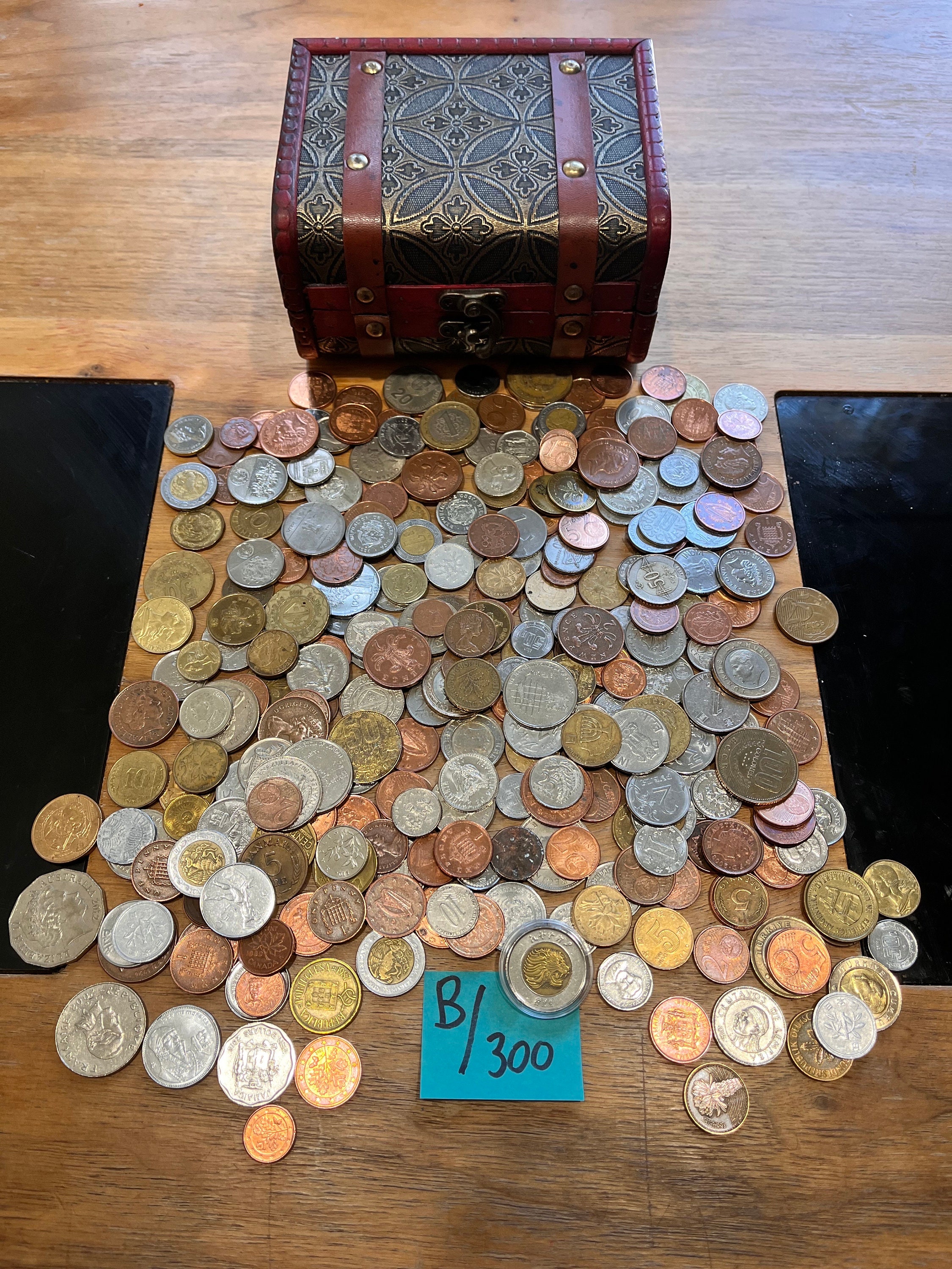 Unique Large TREASURE Chest Sets (200-500 Coins—see Description/images ...