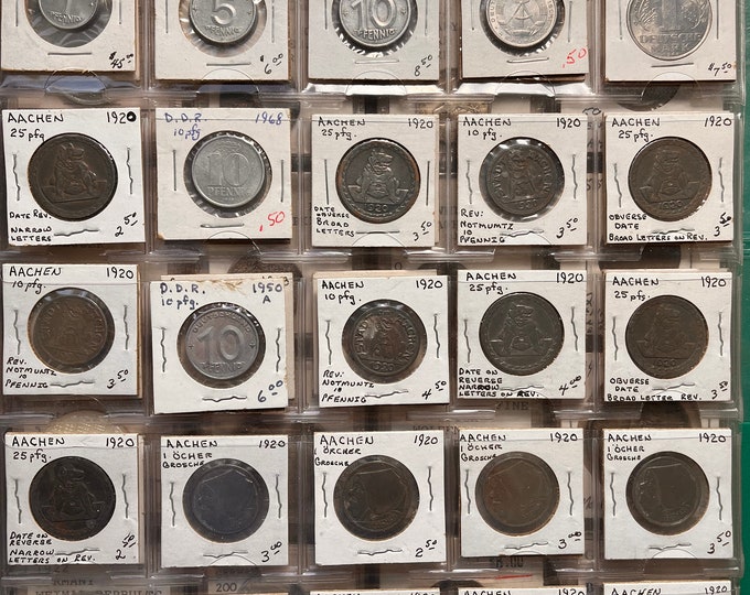 INHERITED, Old, and RARE German Coins & Notgeld—choose Your TREASURE ...