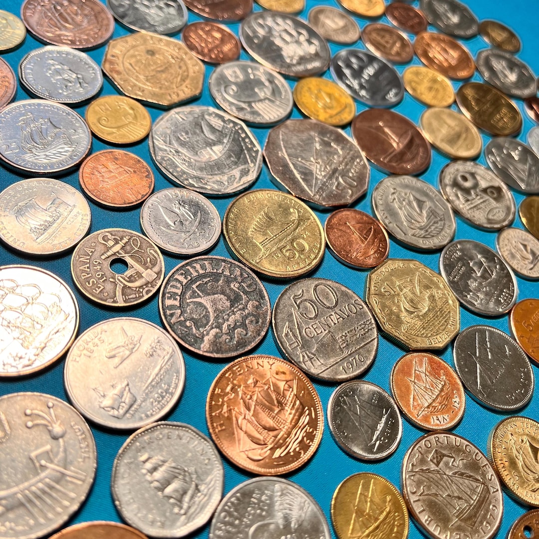 12 Unique Ship/boat/nautical-themed Coins With Optional Silver Upgrade ...
