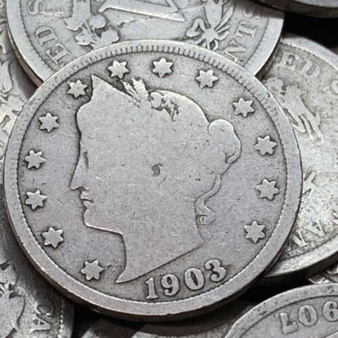 Liberty Head v 110 Year Old U.S. Nickels choose How Many, 5, 10, 20, or ...