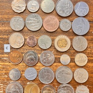 30 Unique Animal-themed Coins in a Pouchchoose Your Set A, B, C, or ...