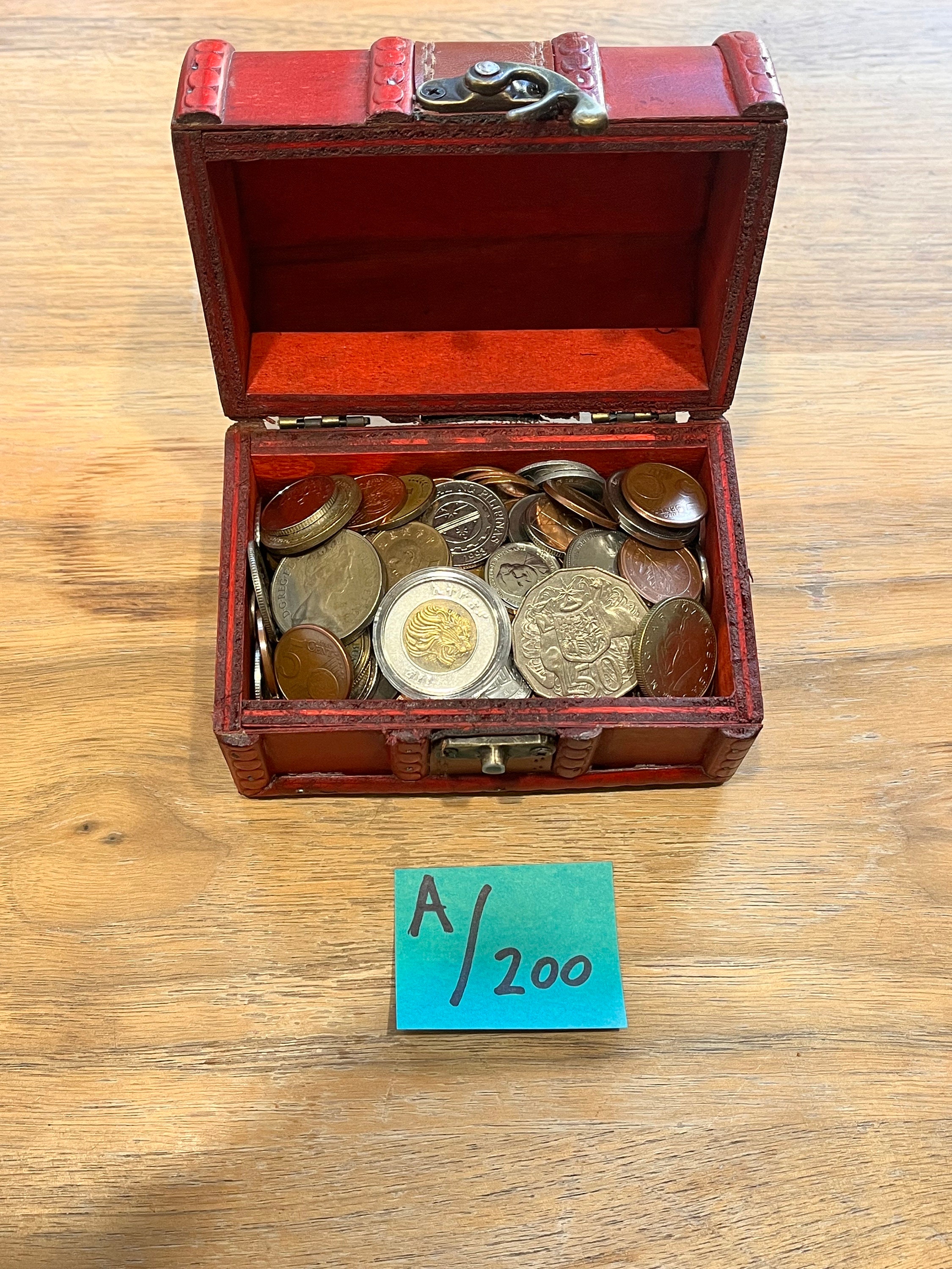 Unique Large TREASURE Chest Sets (200-500 Coins—see Description/images ...