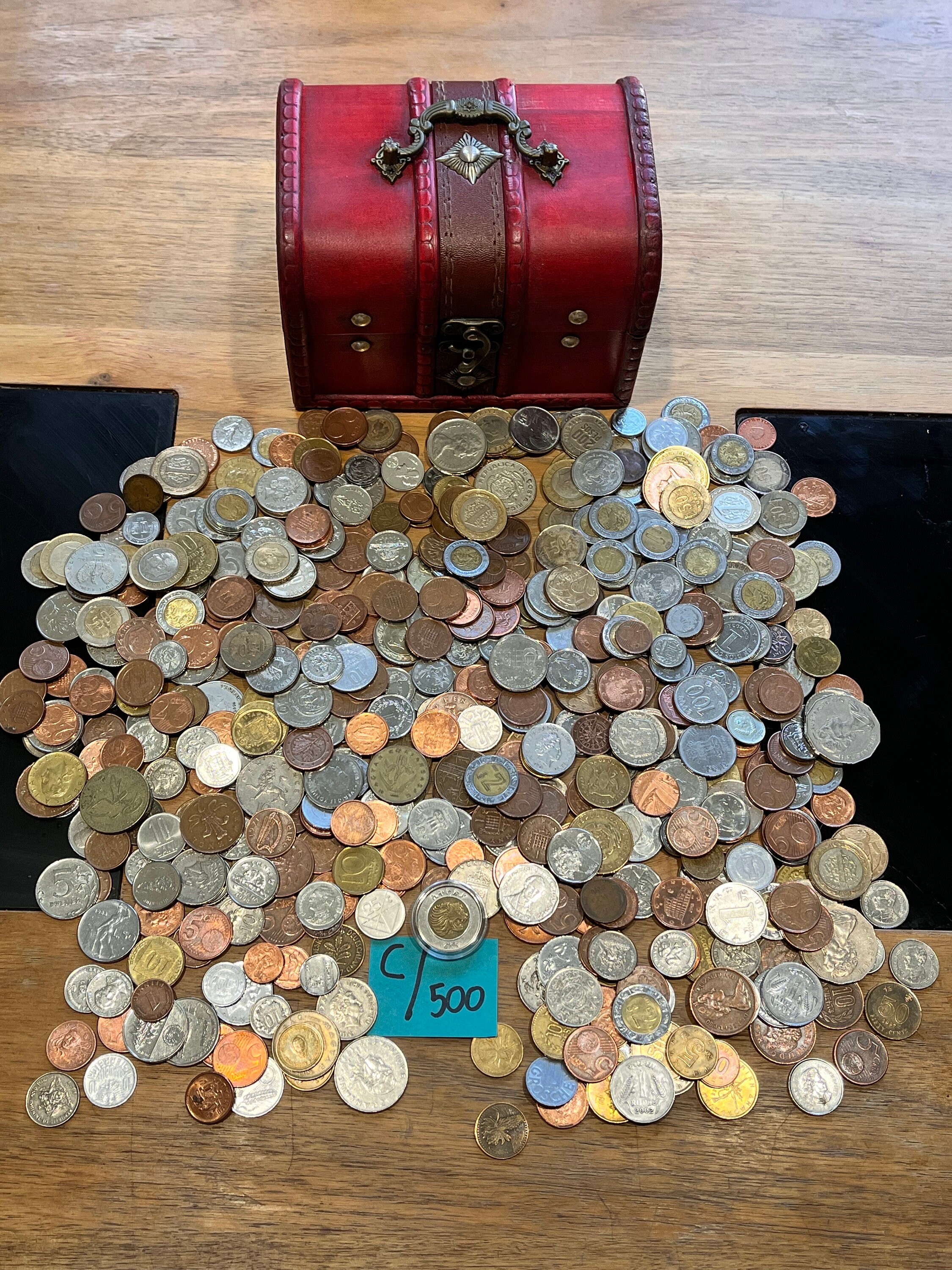 Unique Large TREASURE Chest Sets (200-500 Coins—see Description/images ...