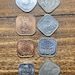 RARE Square World Coins—5 or 10 Unique Piece Sets! - Etsy
