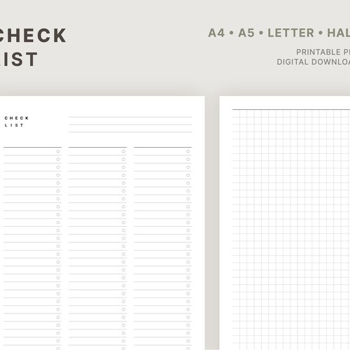 Weekly Checklist Printable to Do List Template Editable - Etsy