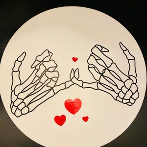 Pinky Promise Skeleton Hands Sign - Etsy