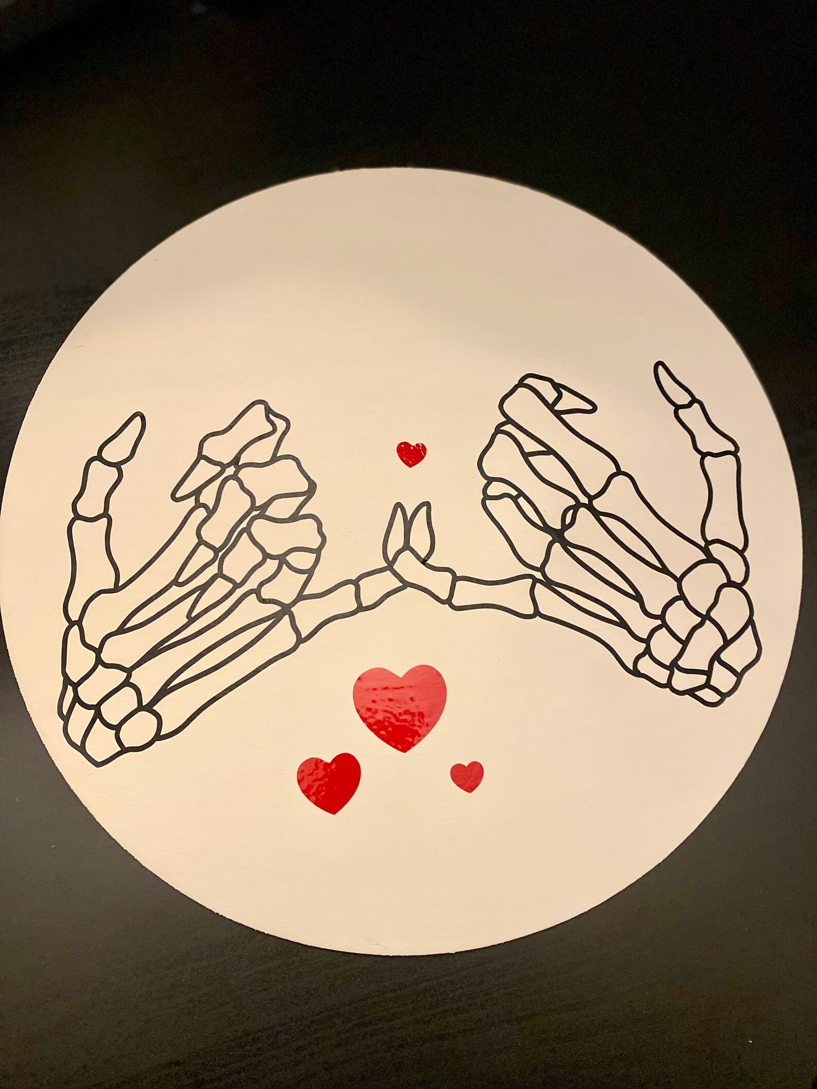 Pinky Promise Skeleton Hands Sign - Etsy