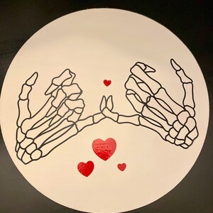 Pinky Promise Skeleton Hands Sign - Etsy