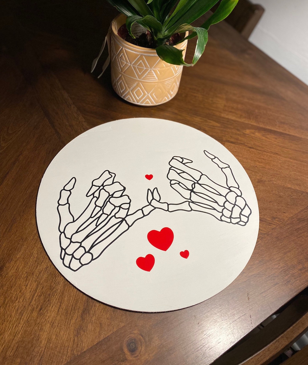 Pinky Promise Skeleton Hands Sign - Etsy