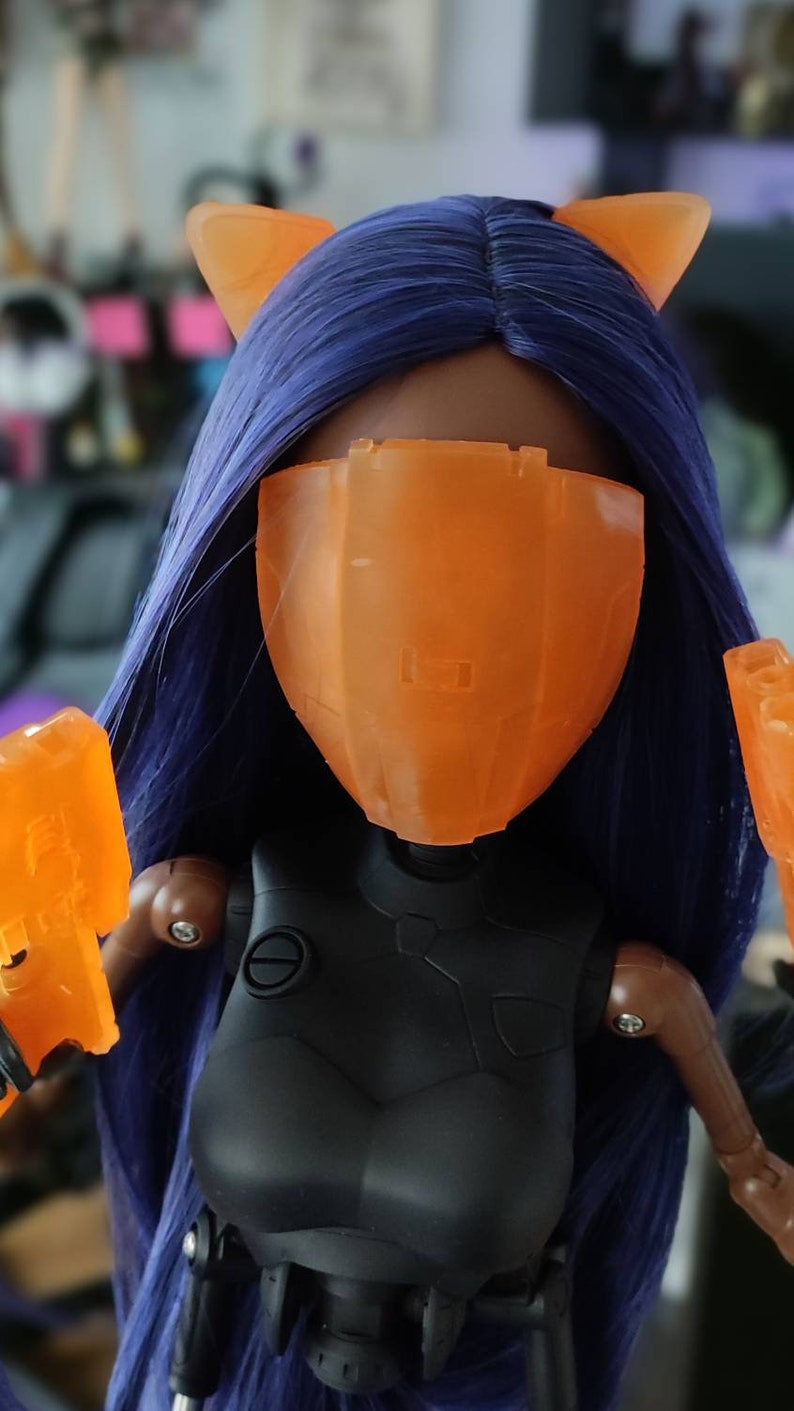 Cyber Kitty Ears Only for Smartdoll - Etsy