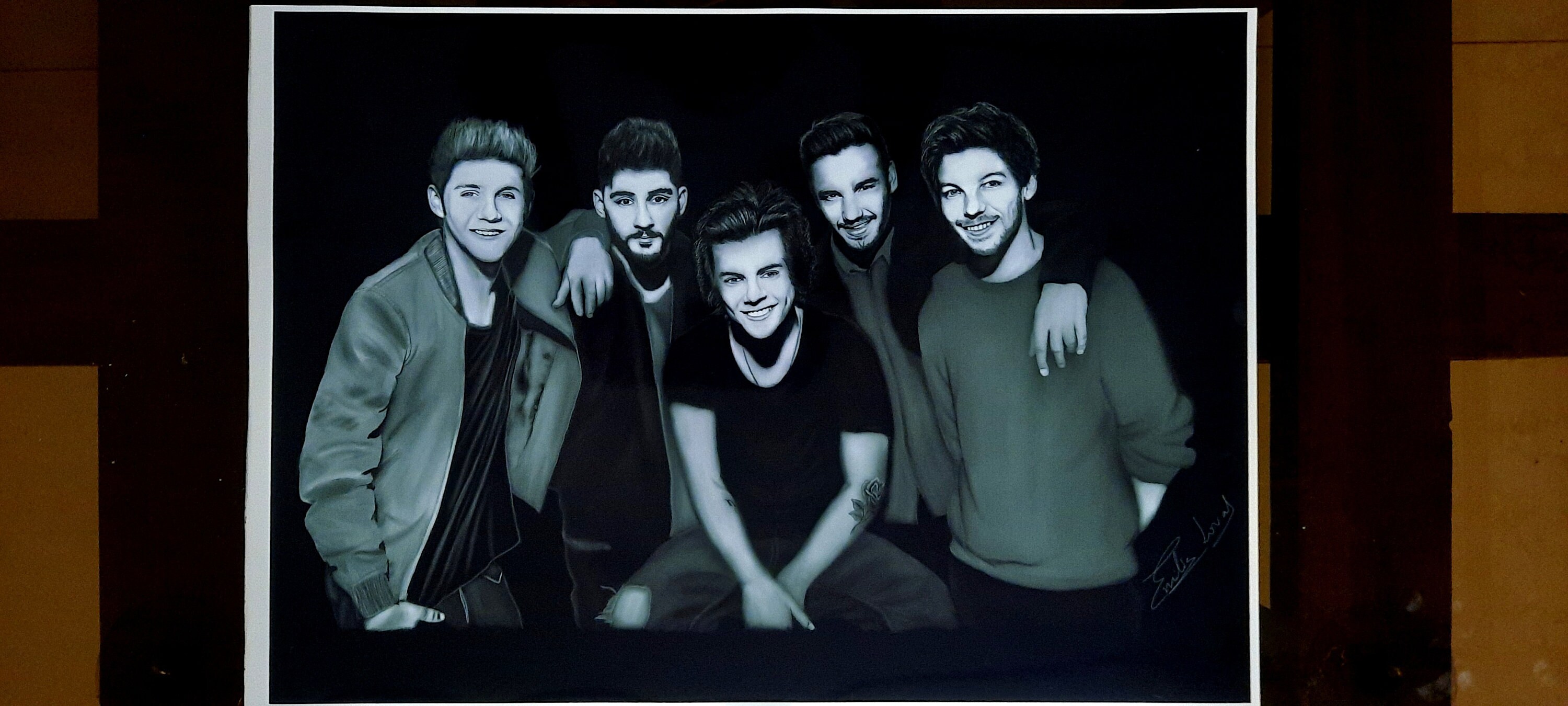 One Direction Portrait for digital print | Etsy