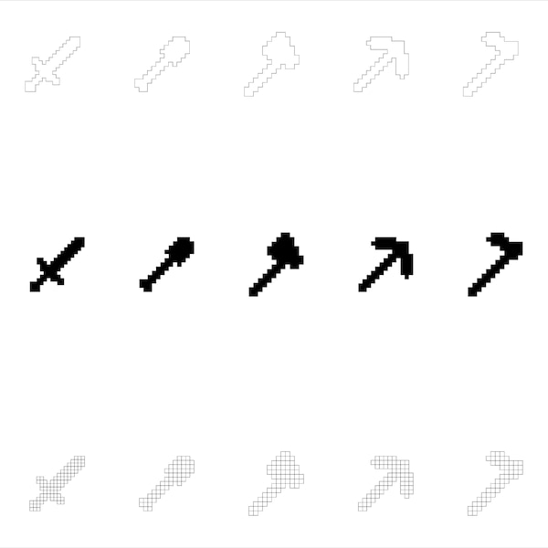 Minecrafts Svg - Etsy