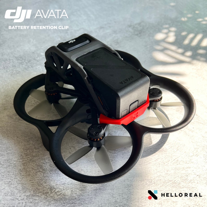 DJI Avata Upgraded Battery Retention Strap Clip TOOLLESS - Etsy Denmark