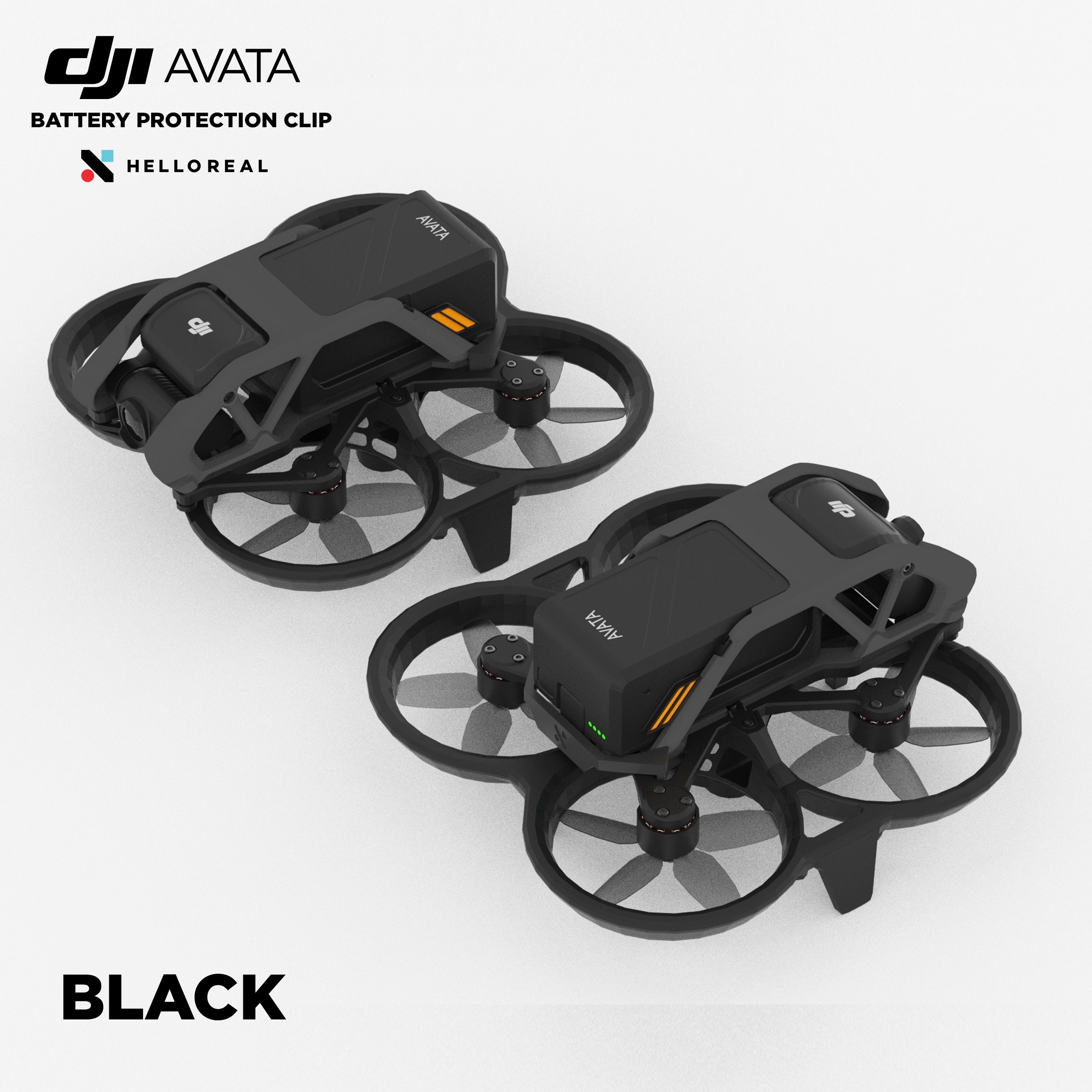 DJI Avata Upgraded Battery Retention Strap Clip TOOLLESS - Etsy Denmark